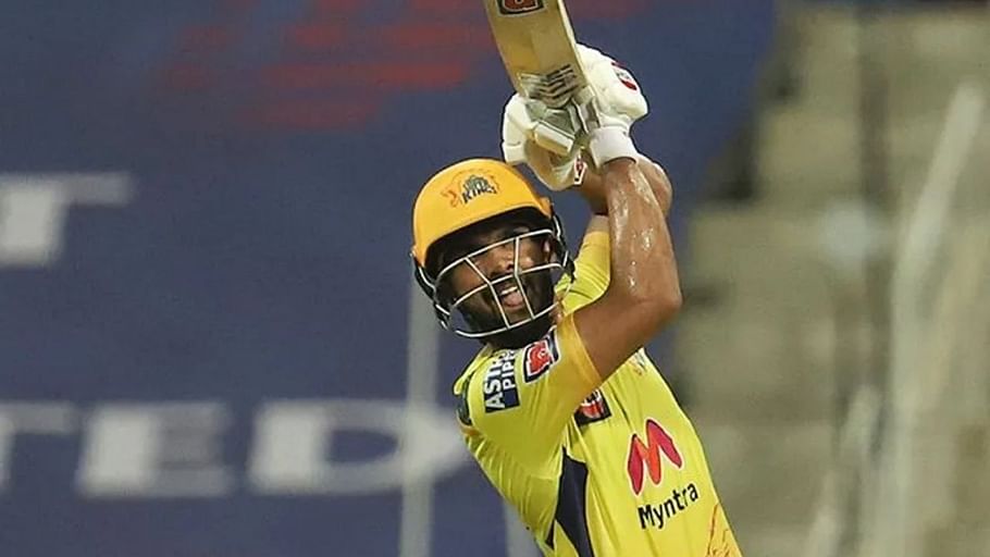 csk ruturaj gaikwad scored his first ipl century against rajastha ...