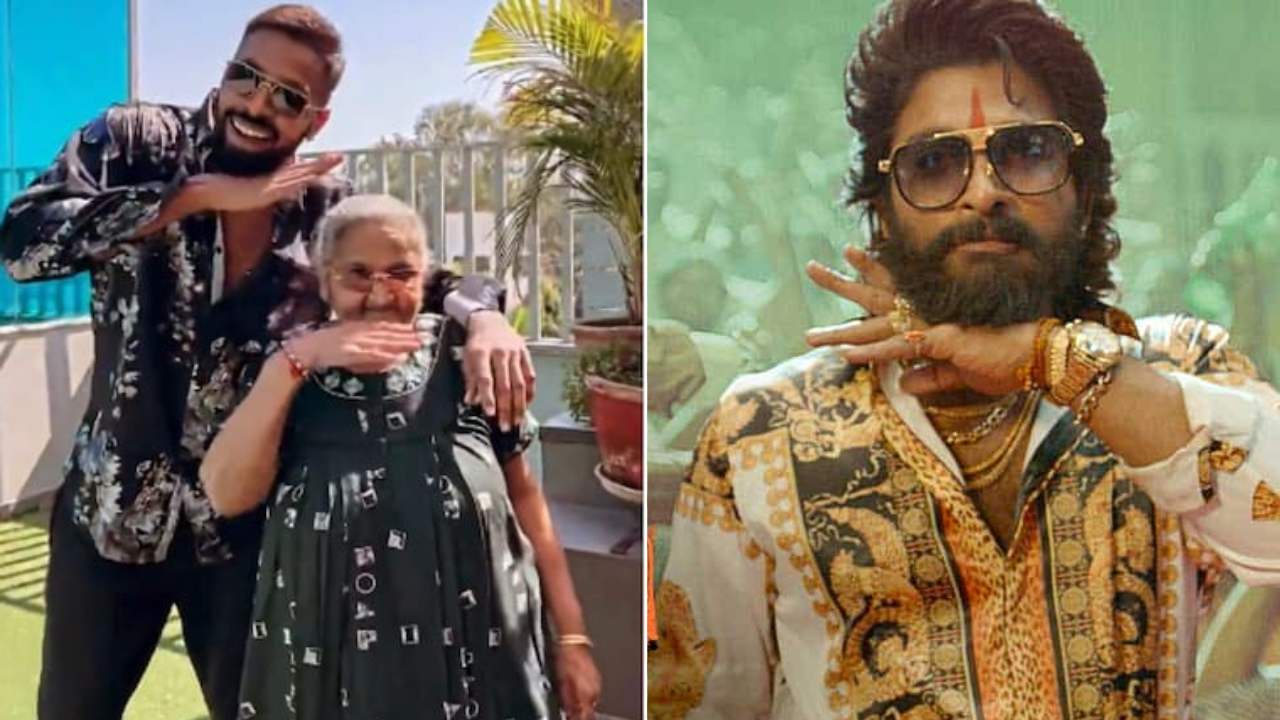 After Warner Raina and Bravo Hardik Pandya and his Nani dance to Allu ...