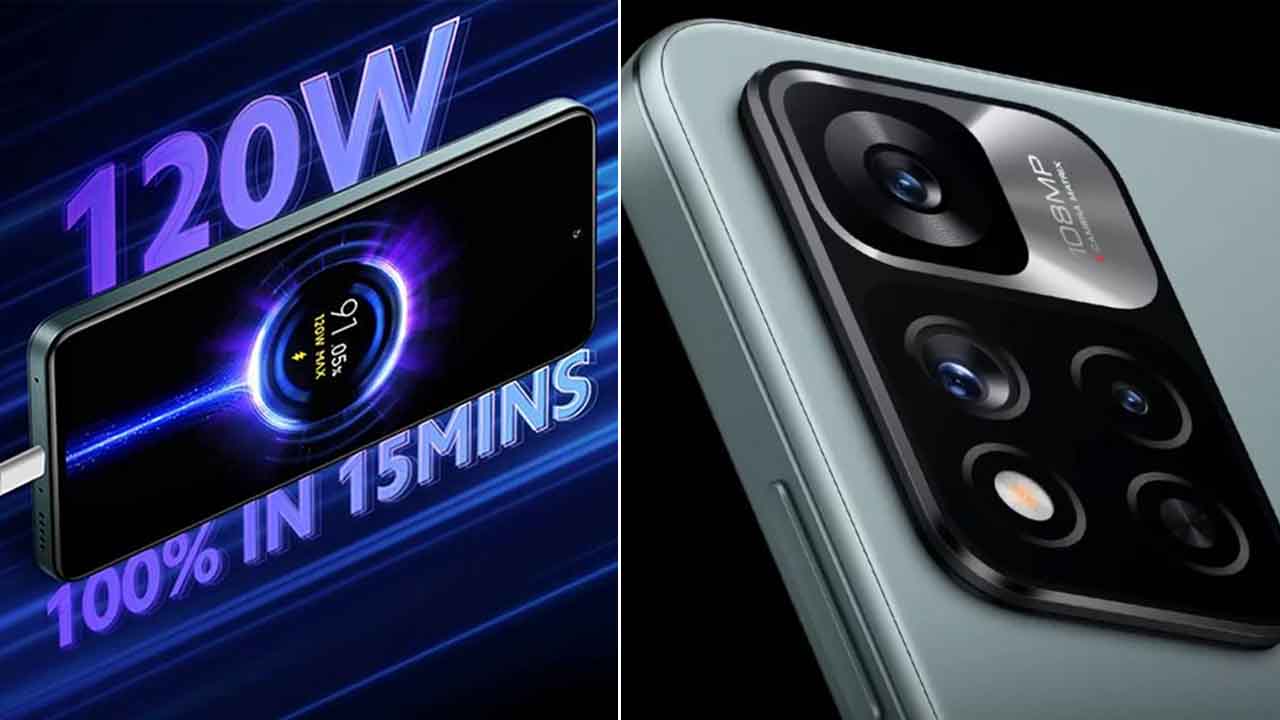 Xiaomi 11i HyperCharge 5G 120W fast charging support 108MP Camera ...