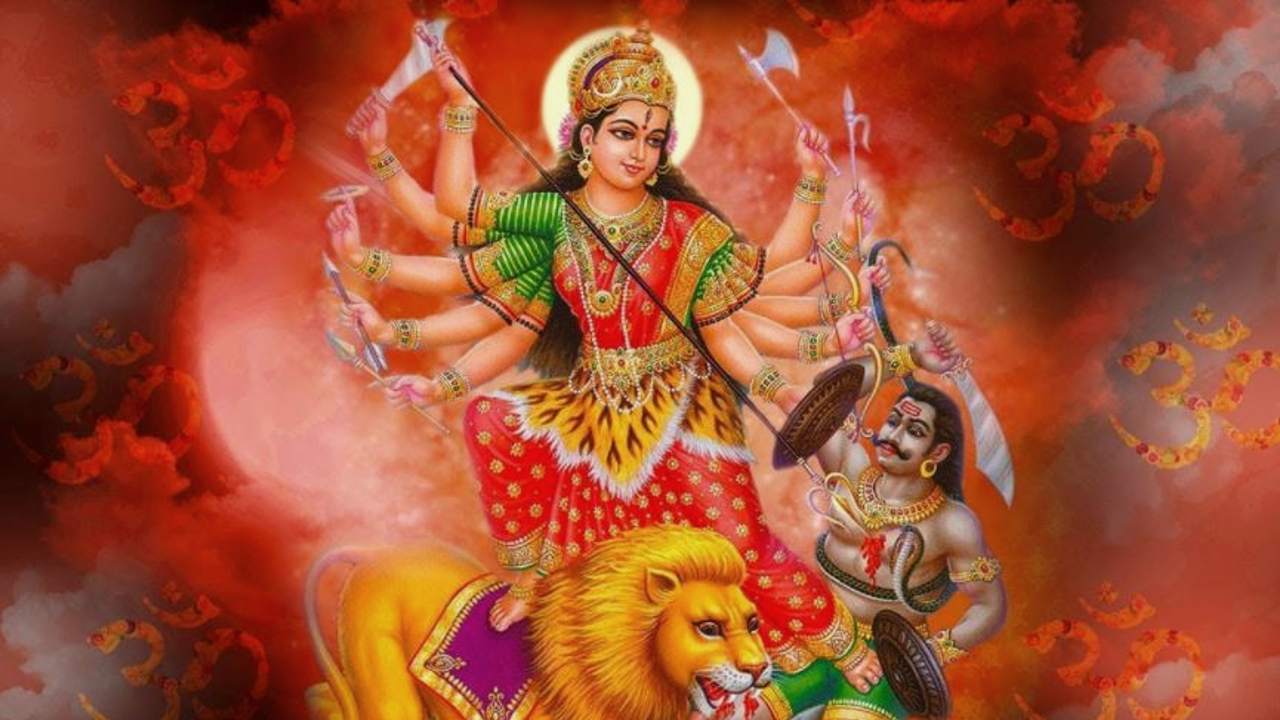 Whats the significance of 10 hands of Durga Devi 10 weapons of Goddess ...
