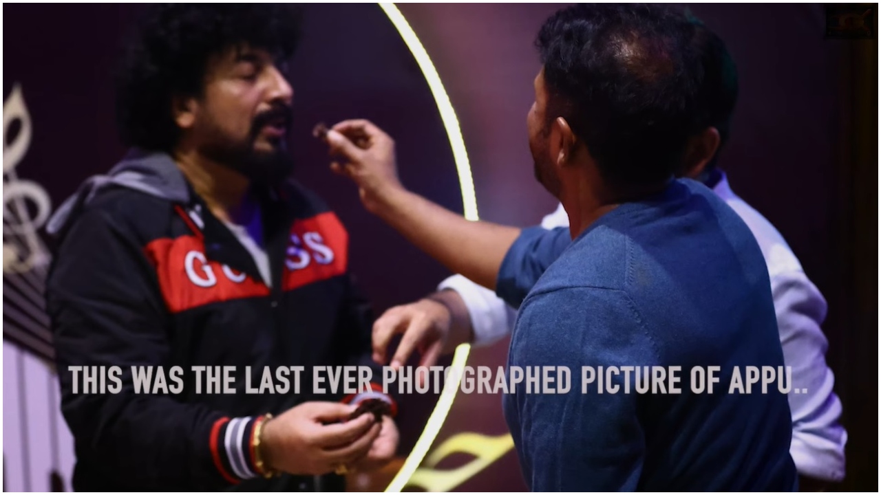 Puneeth Rajkumar Death Anniversary: Gurukiran shows last photo of Appu ...
