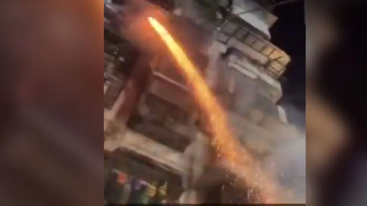 Video Viral: The young man who exploded a rocket inside a residential ...