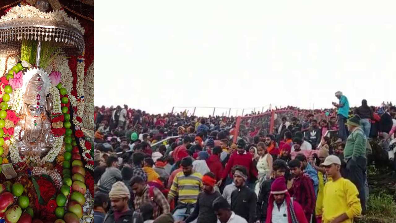 devotees rush at deviramma temple chikmagalur | Deviramma Temple ...