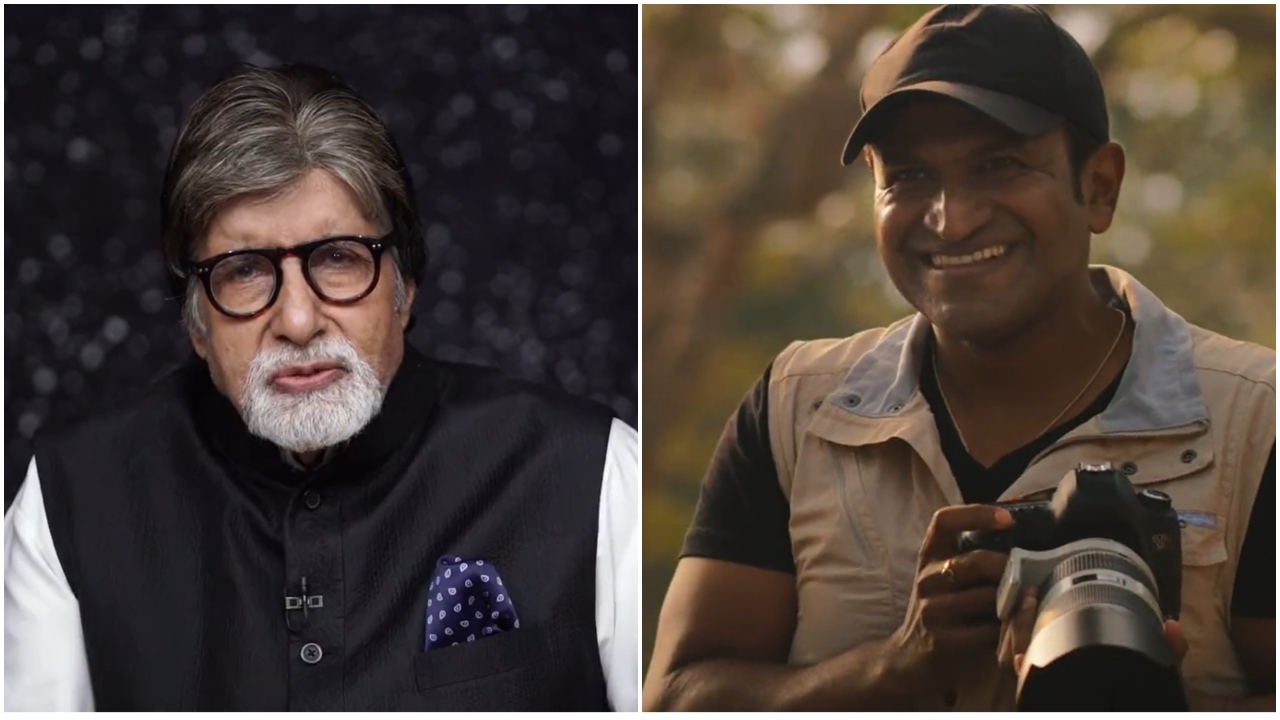 Amitabh Bachchan talks about Puneeth Rajkumar and Gandhada Gudi in ...
