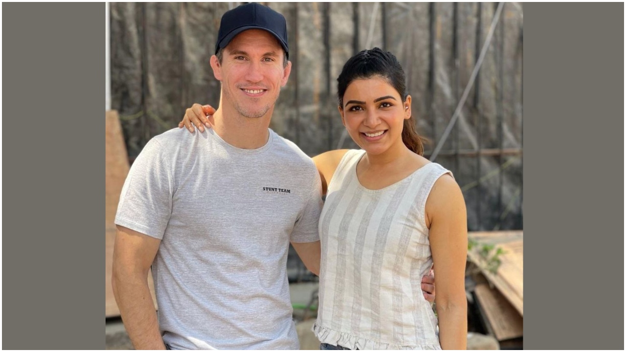 Hollywood stunt director Yannick Ben praises Samantha dedication in ...