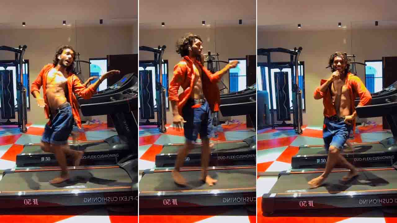 A young man dancing on the treadmill for Hai Rama song video goes viral ...